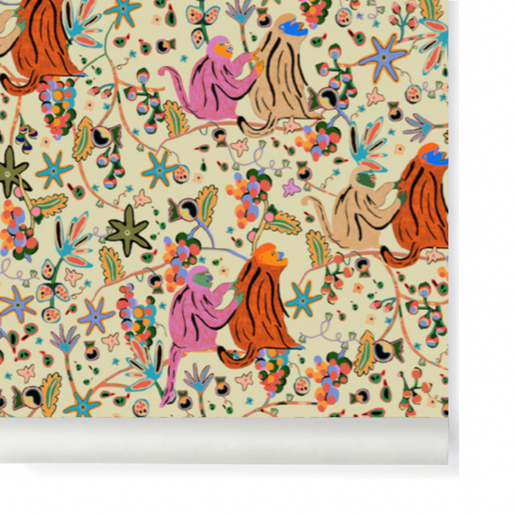 Le Singe wallpaper 306 Les Dessinés - Peek&Pack